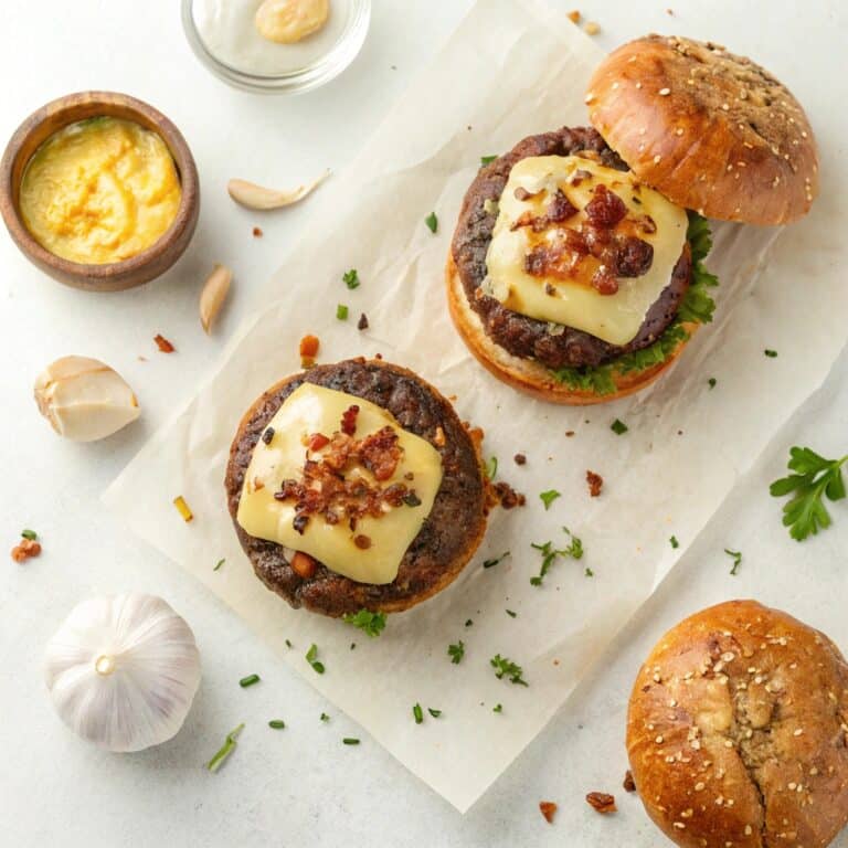 Garlic Butter Bacon Burgers – Epic Recipe With 5 Tips
